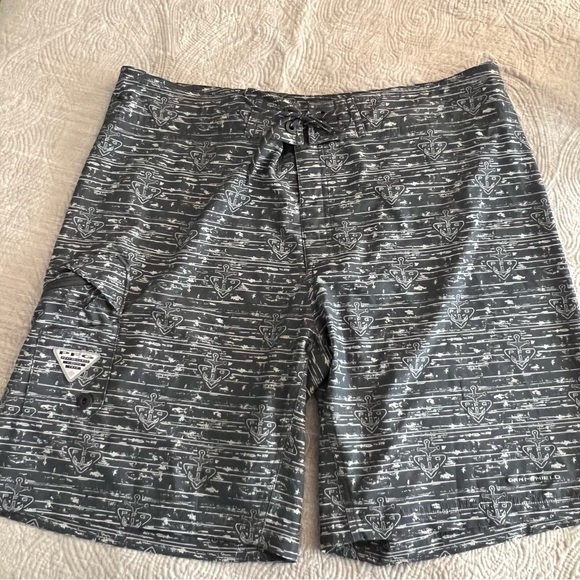 Columbia | Swim | Columbia Pfg Offshore Ii Drawstring Board Shorts Swim Trunks Swimsuit Anchor ...